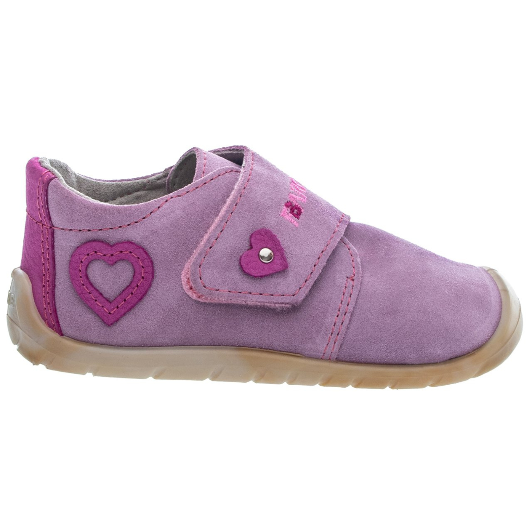 Scarpine scamosciate cuoricino – Barefooture